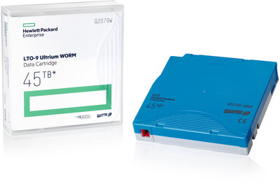 HPE - LTO Ultrium WORM 9 x 1 - 18 TB - storage media
