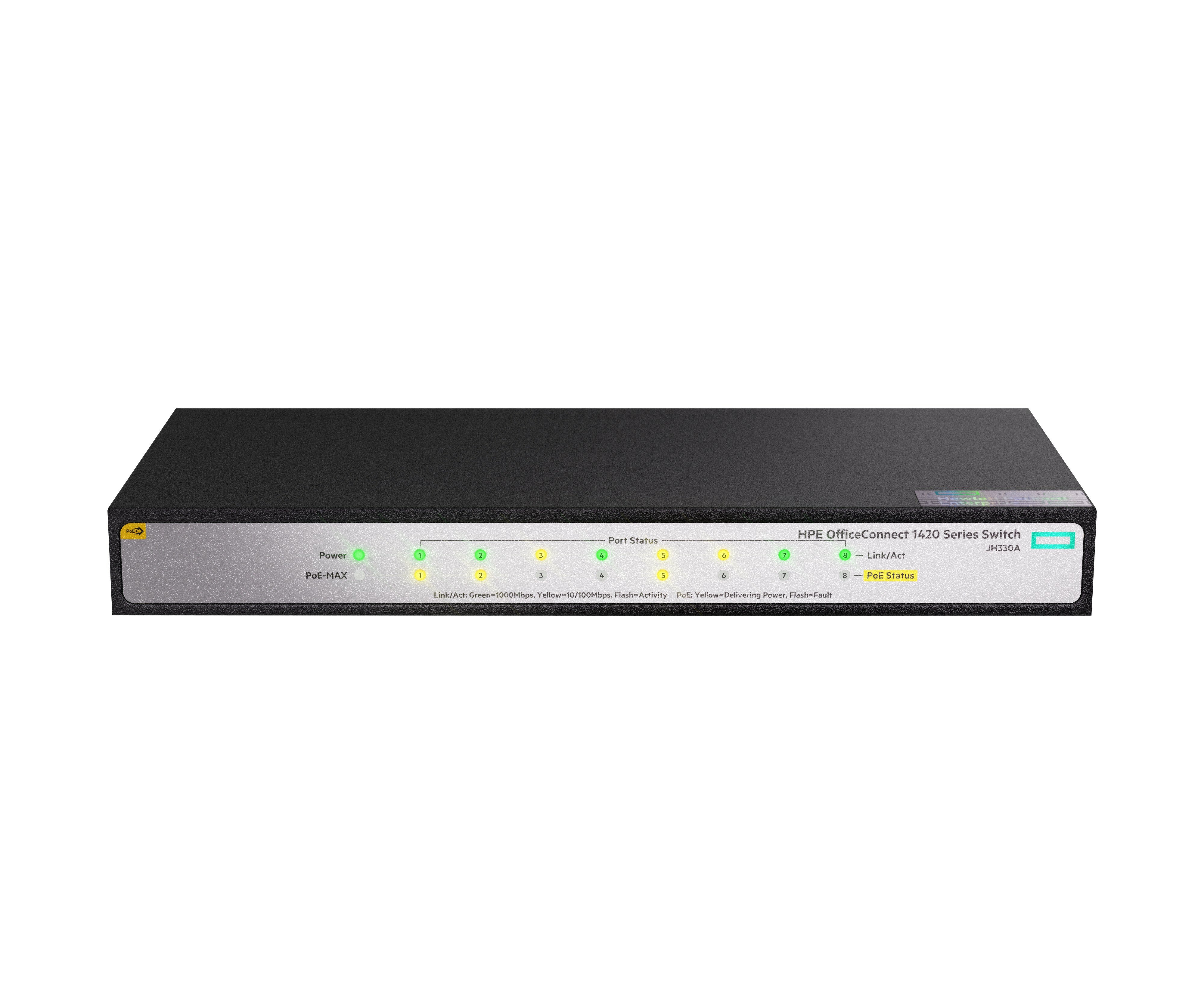 HPE OfficeConnect 1420 5G PoE+ - switch - 5 porter - ikke-styrt (JH328A ...