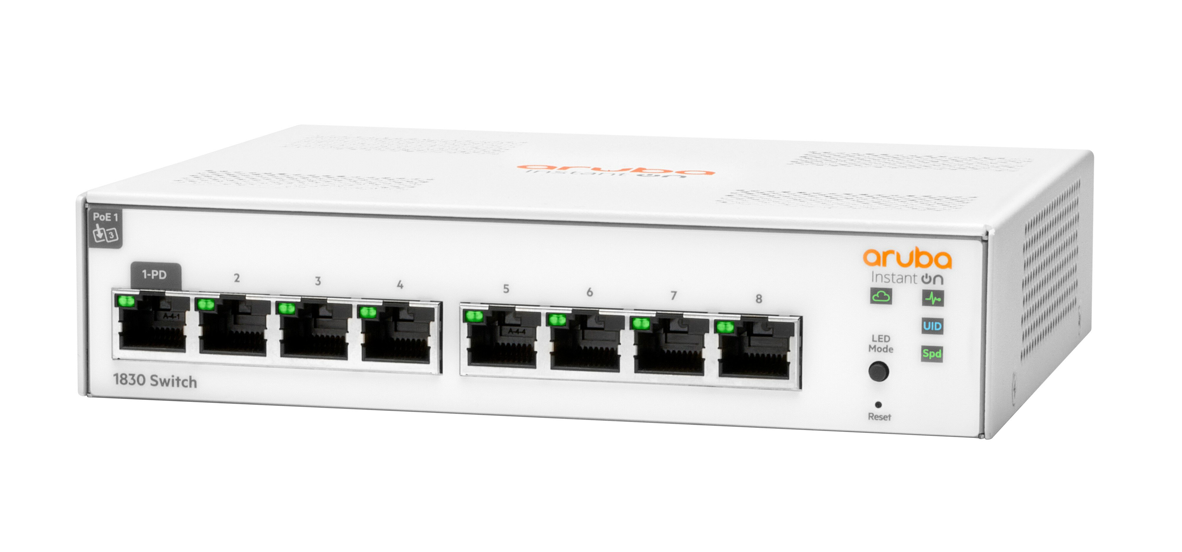 HPE Aruba Instant On 1830 8G Switch - switch - 8 ports - smart