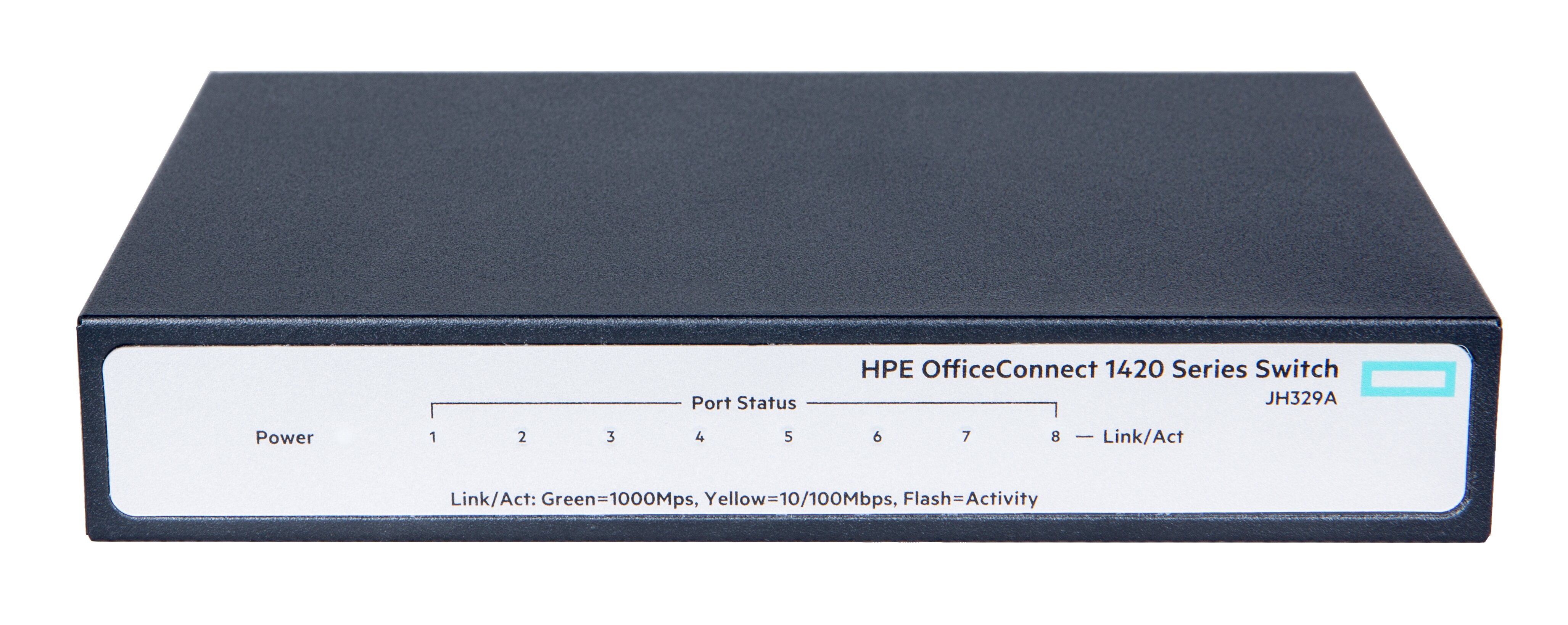 HPE OfficeConnect 1420 8G - kytkin - 8 porttia - hallitsematon (JH329A# ...
