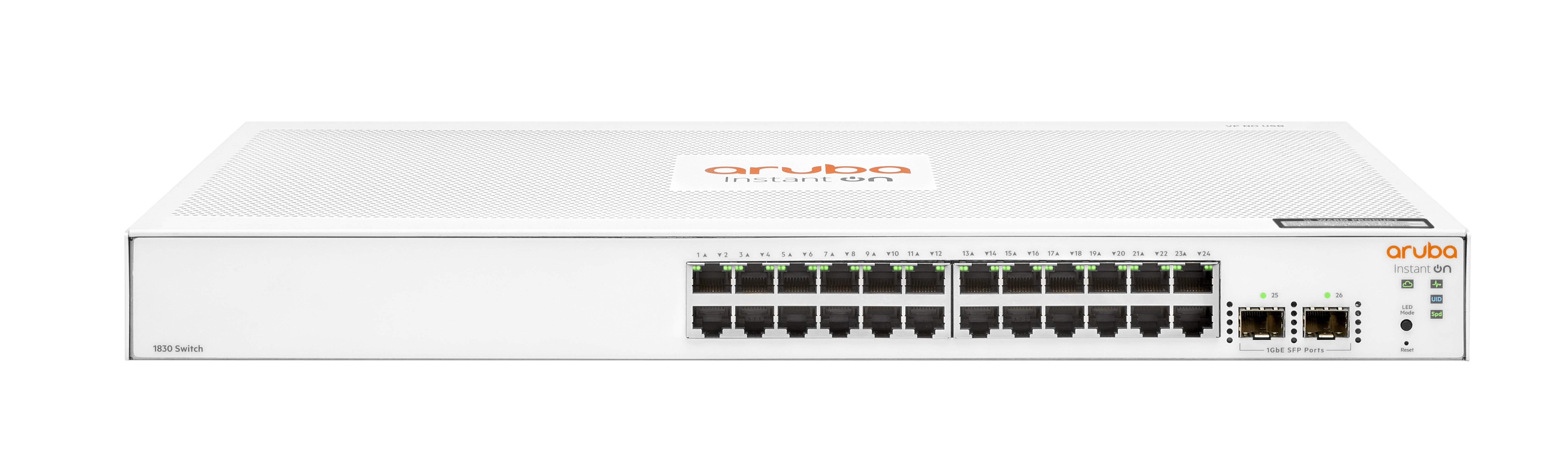 HPE Aruba Instant On 1830 24G 2SFP Switch - Switch - smart - 24 x 10 ...