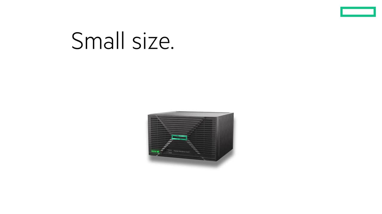 HPE ProLiant MicroServer Gen11 - ultra micro tower - Xeon E-2414 2.6 ...