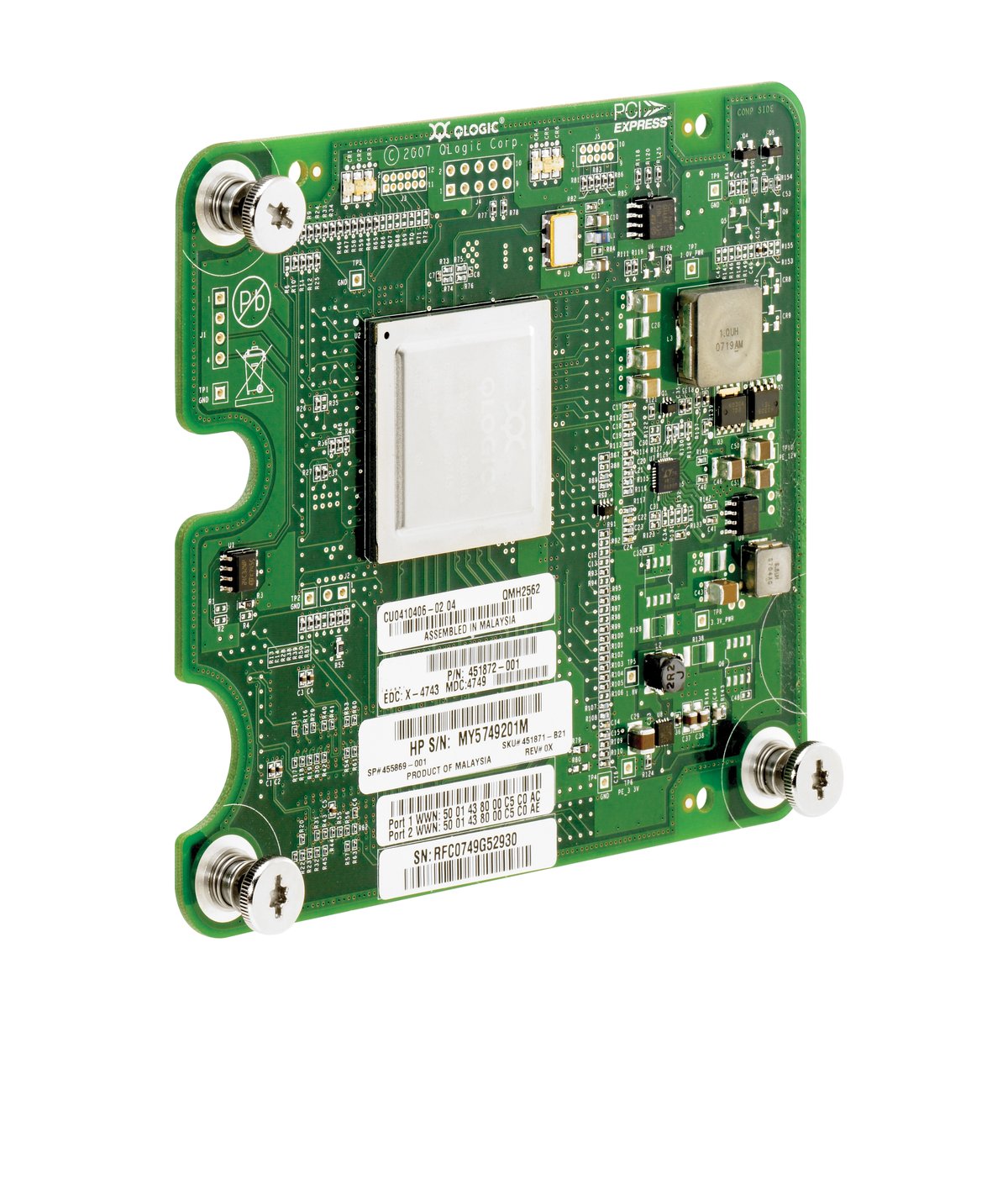 QLogic QMH2562 - host bus adapter - PCIe 2.0 x4 / PCIe x8 - 8Gb Fibre ...