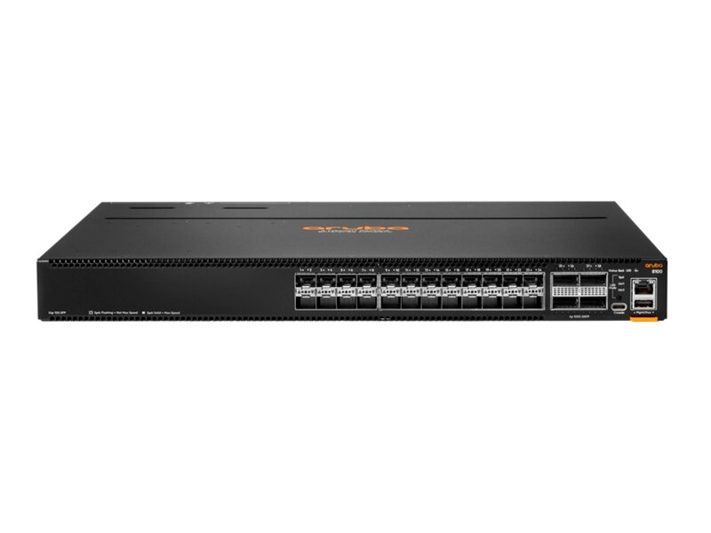 HPE Aruba Networking CX 8100 24x10G SFP+ 4x40/100G QSFP28 Switch ...