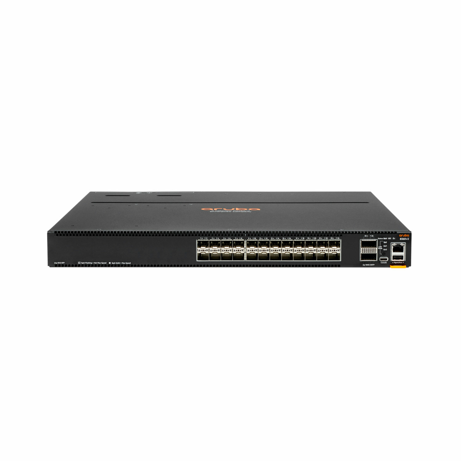 HPE Aruba CX 8360-24XF2C v2 - Switch - L3 - Styrt - 24 x 1 Gigabit / 10 ...