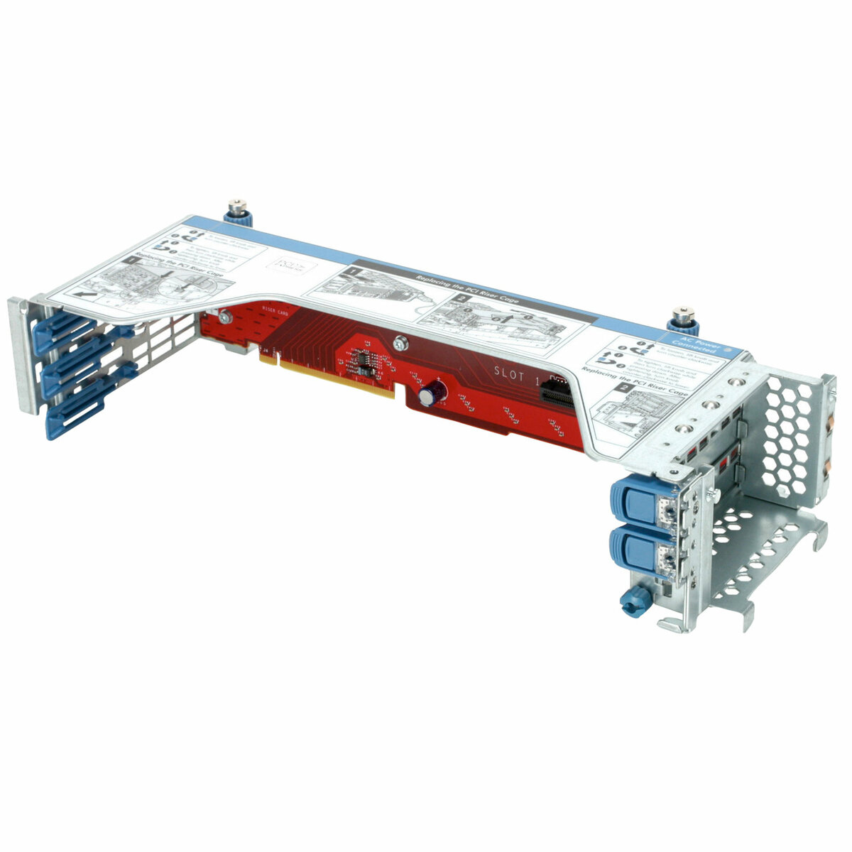 HPE 2SFF x4 Tri-Mode U.3 BC Secondary Drive Cage5 and PCIe Tertiary ...