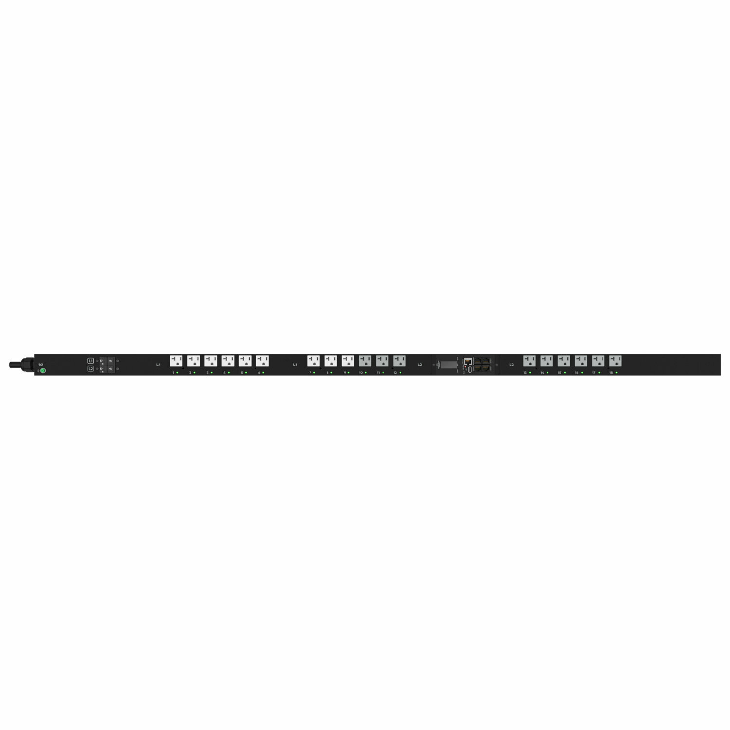 HPE G2 Switched Vertical - power distribution unit - 2800 VA