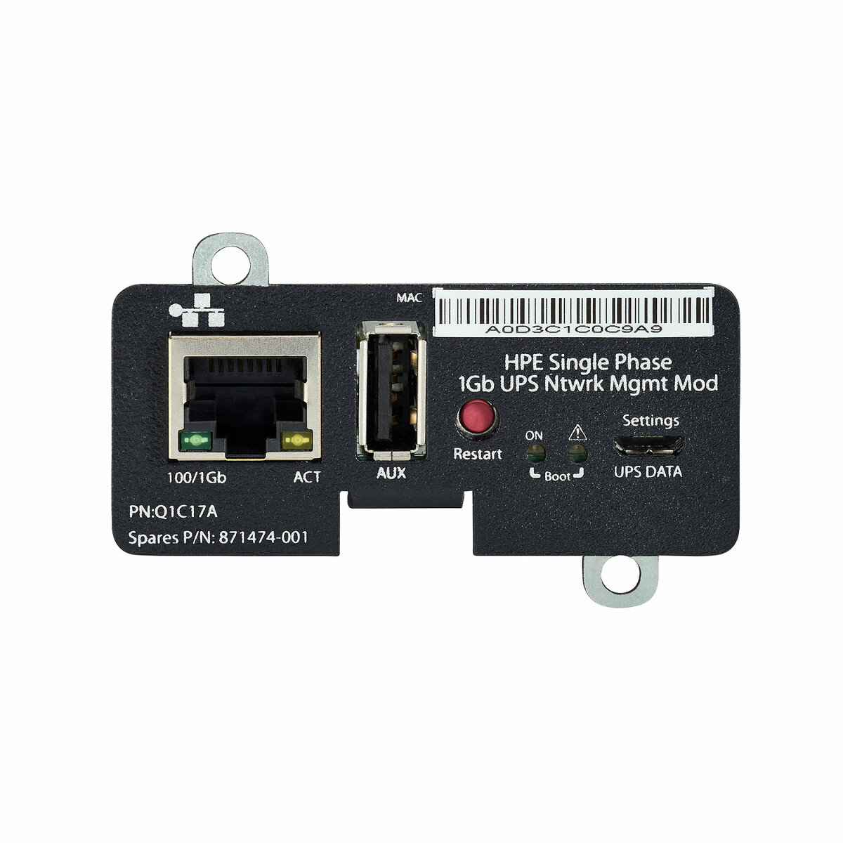 HPE Network Management Module - remote management adapter - Gigabit ...