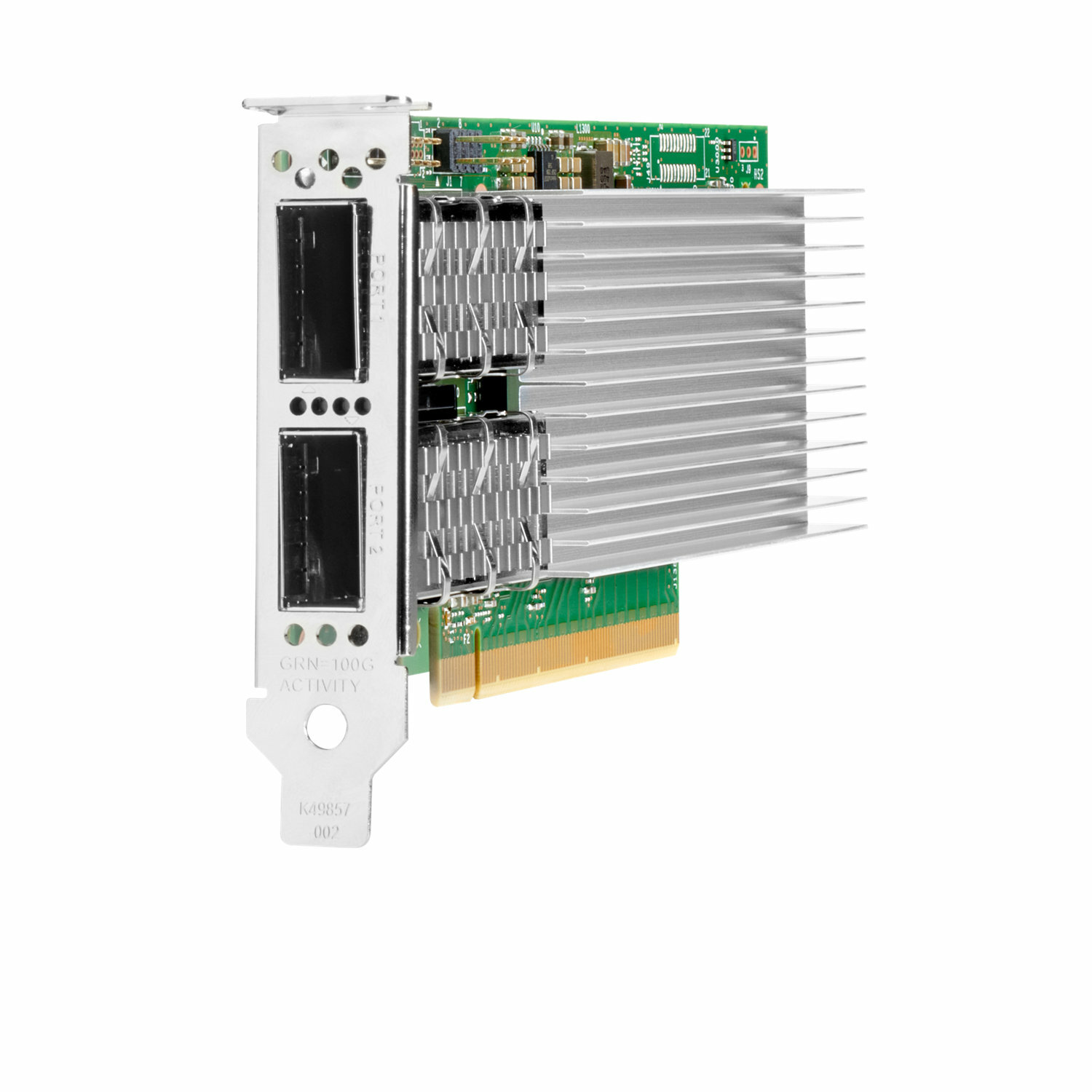 Intel E810-CQDA2 - Verkkosovitin - PCIe 4.0 x16 - 100 Gigabit QSFP28 x ...