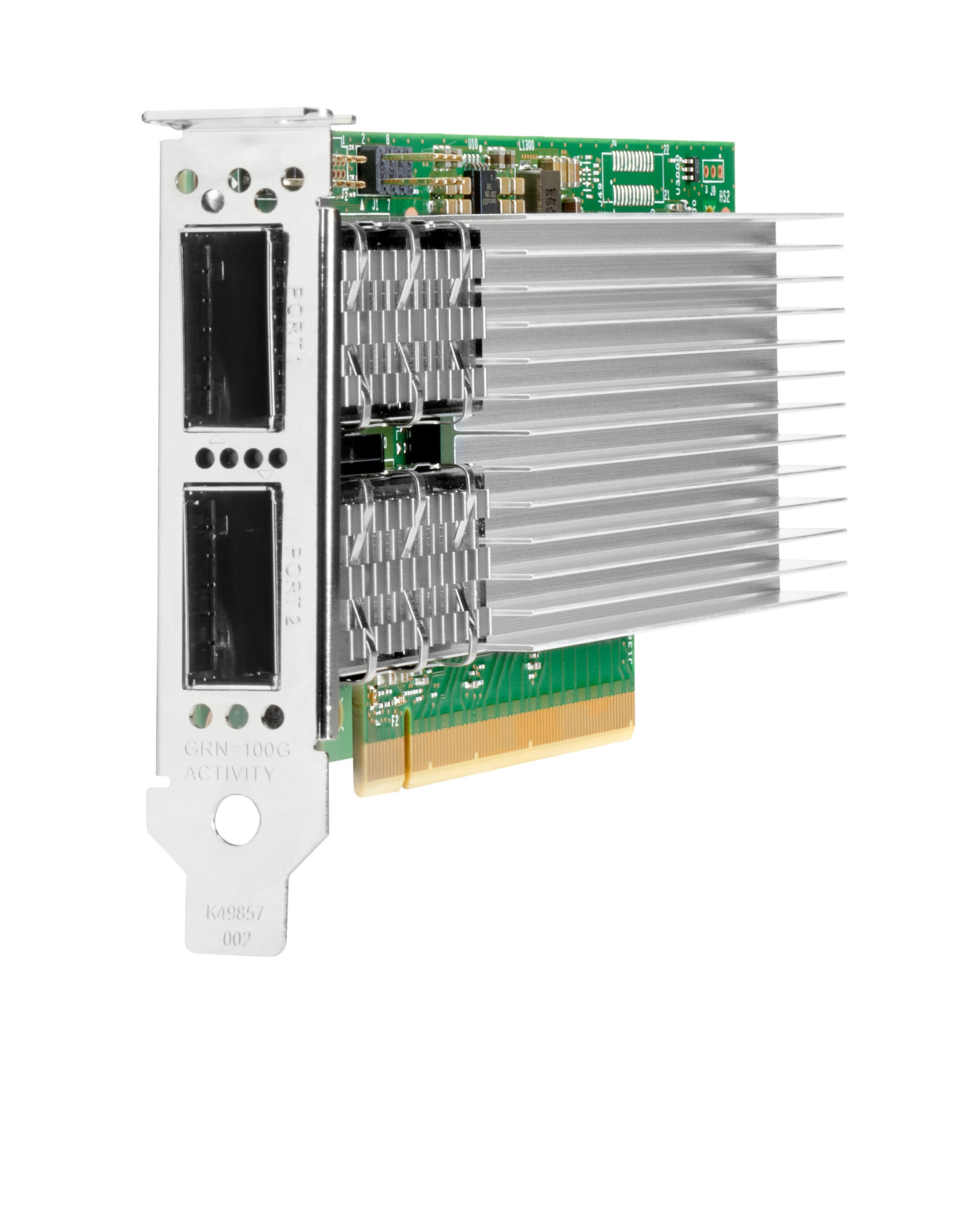 Intel E810-CQDA2 - Verkkosovitin - PCIe 4.0 x16 - 100 Gigabit QSFP28 x ...