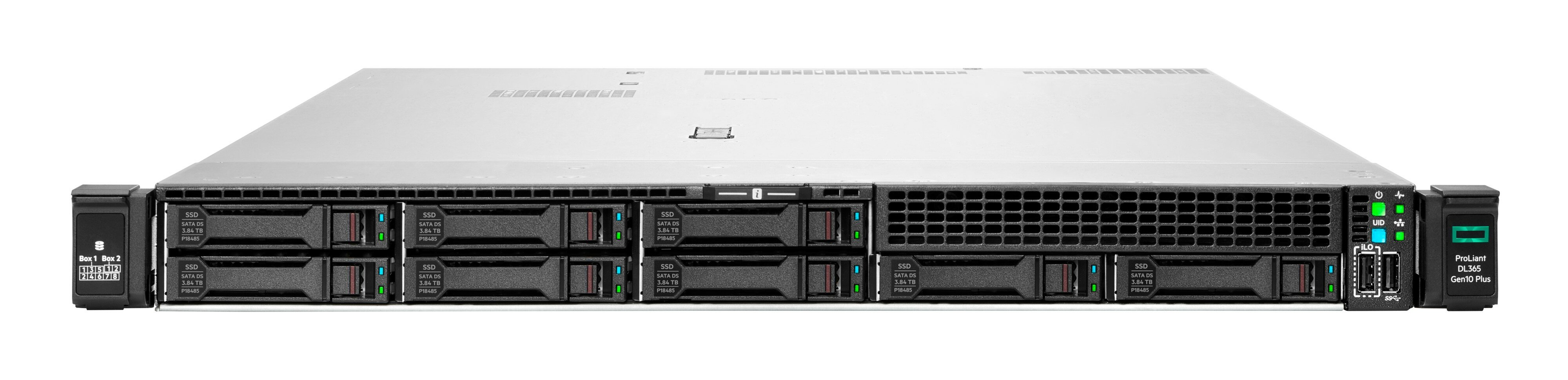 HPE ProLiant DL365 Gen10 Plus - rack-mountable - no CPU - 0 GB - no HDD