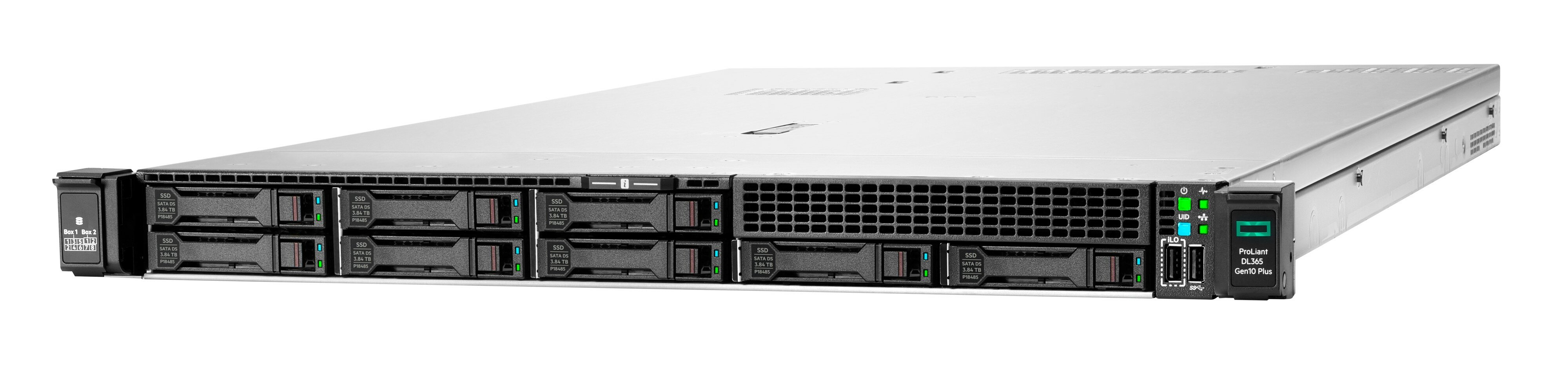 HPE ProLiant DL365 Gen10 Plus - rack-mountable - no CPU - 0 GB - no HDD