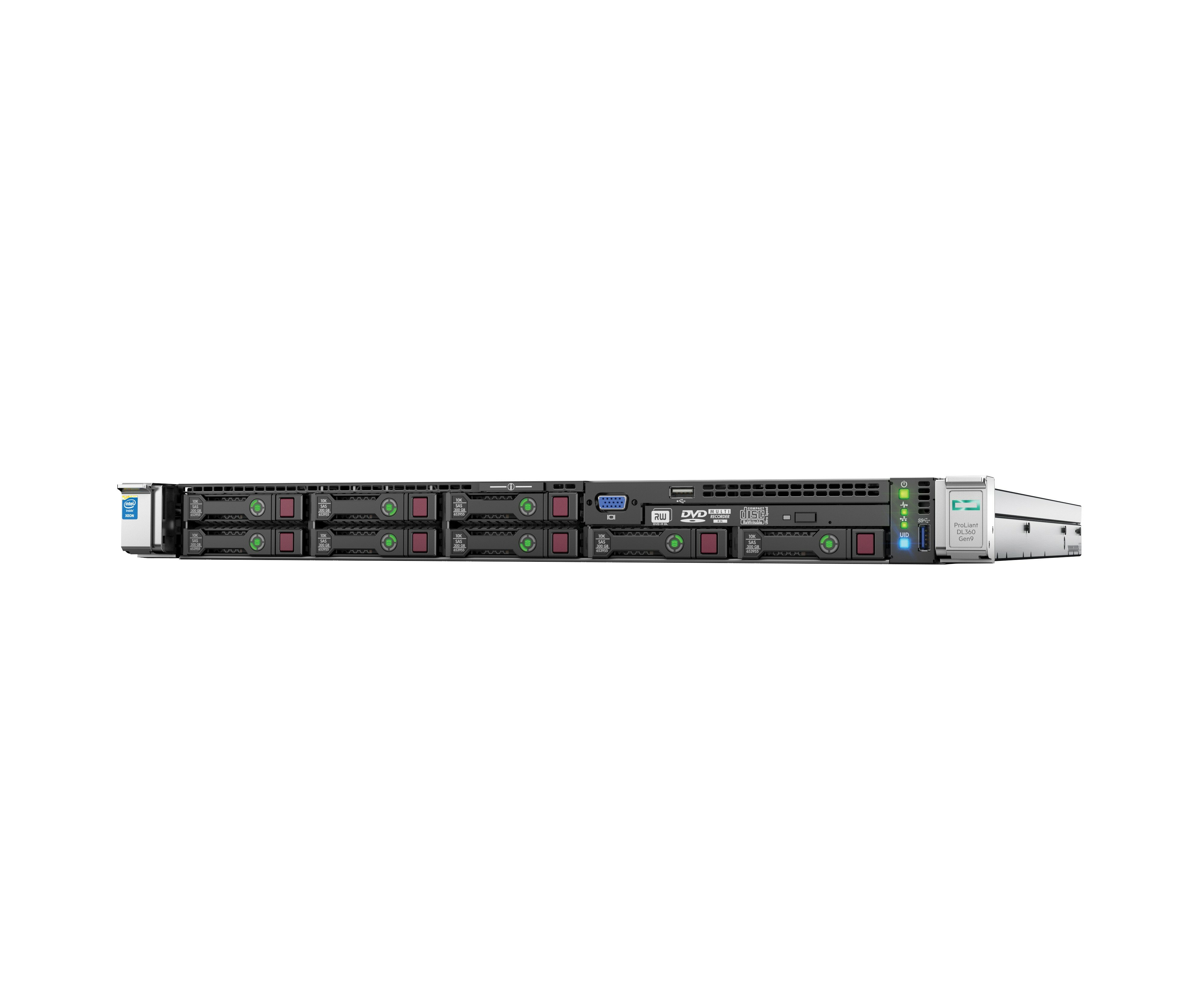 HPE ProLiant DL360 Gen9 Base - rackmonterbar - Xeon E5-2630V4 2.2 GHz - 16 GB - uten HDD (818208 ...