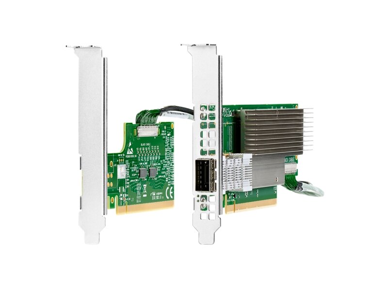 HPE InfiniBand HDR Auxiliary Card - control processor - PCIe 3.0 x16