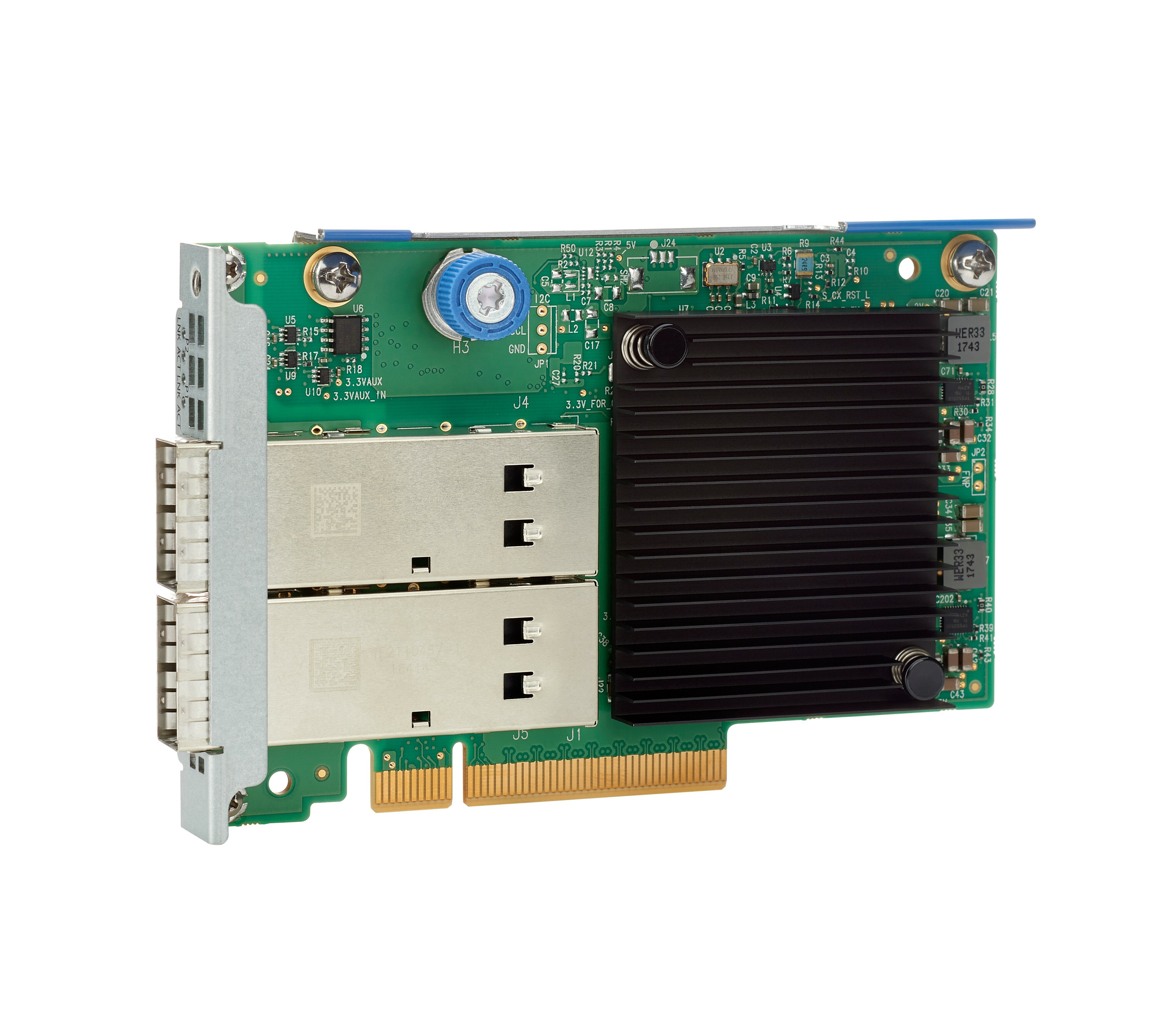 HPE InfiniBand FDR/EN 40/50Gb Dual Port 547FLR-QSFP - network adapter ...