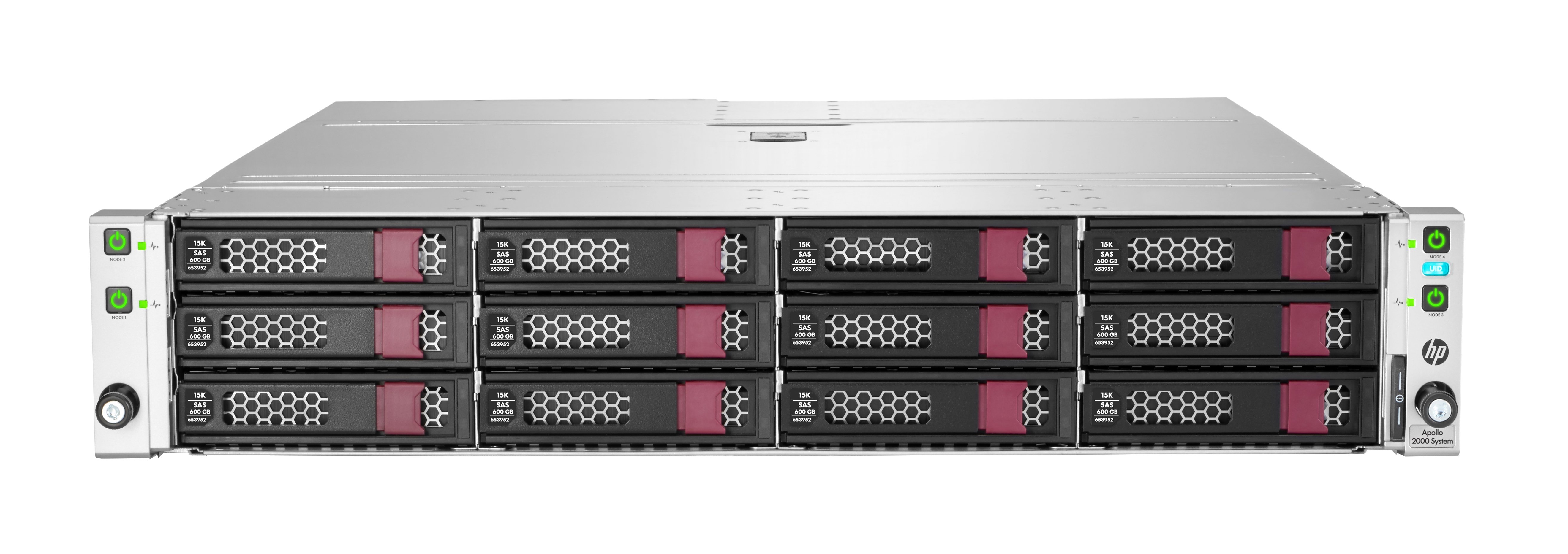HPE Apollo r2600 Gen10 Premium - Rackmonterbar - 2U - opp til 4 blad ...