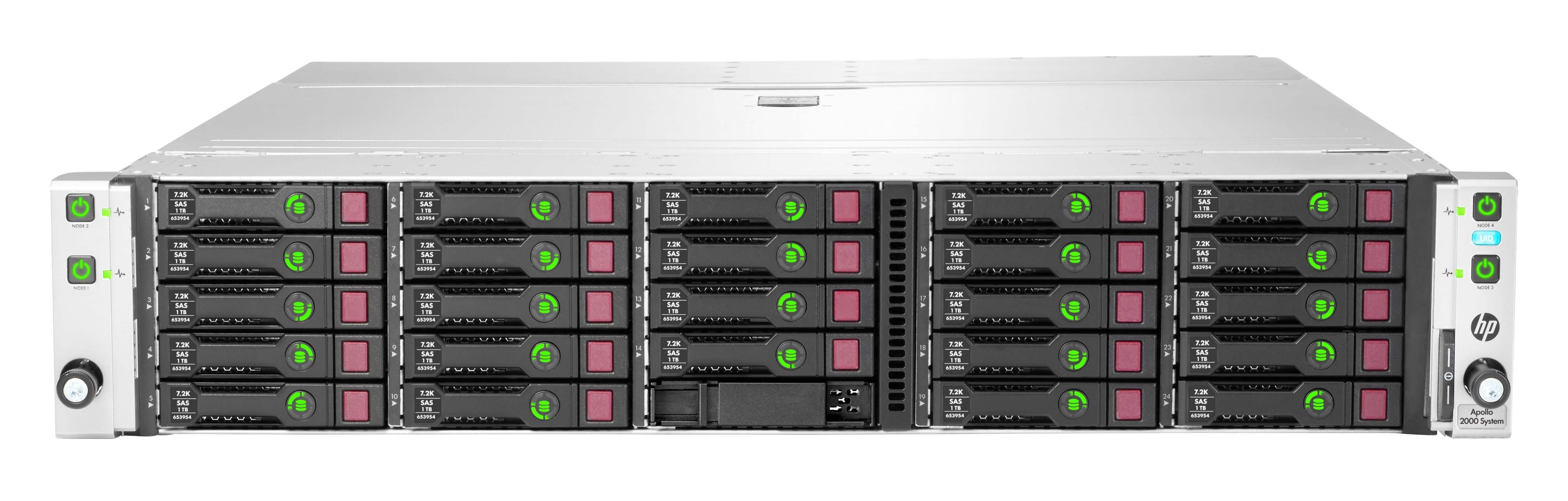 HPE Apollo r2600 Gen10 Premium - Rackmonterbar - 2U - opp til 4 blad ...