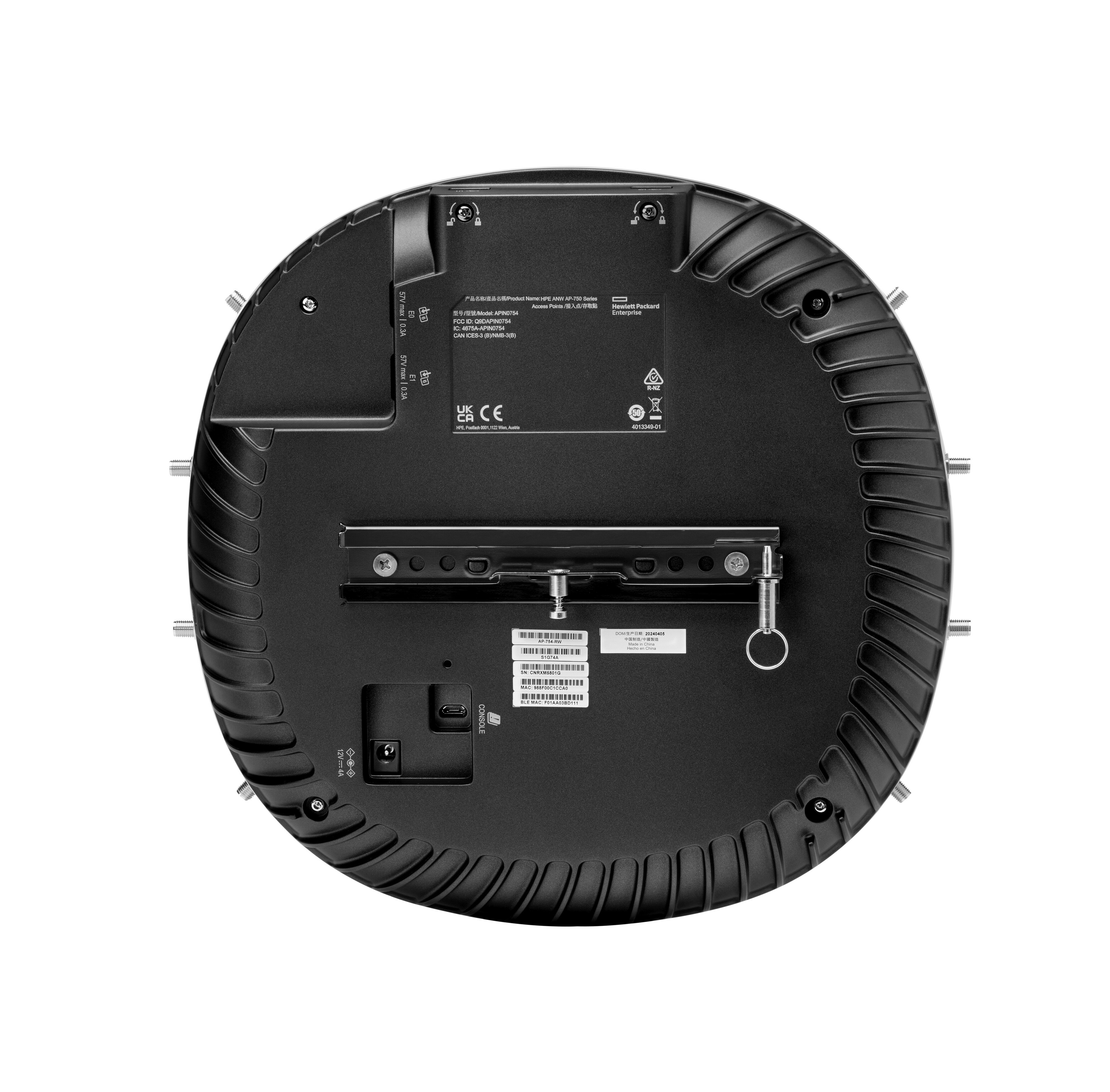 HPE Aruba Networking AP-754 (US) - Campus - wireless access point - Wi-Fi 7