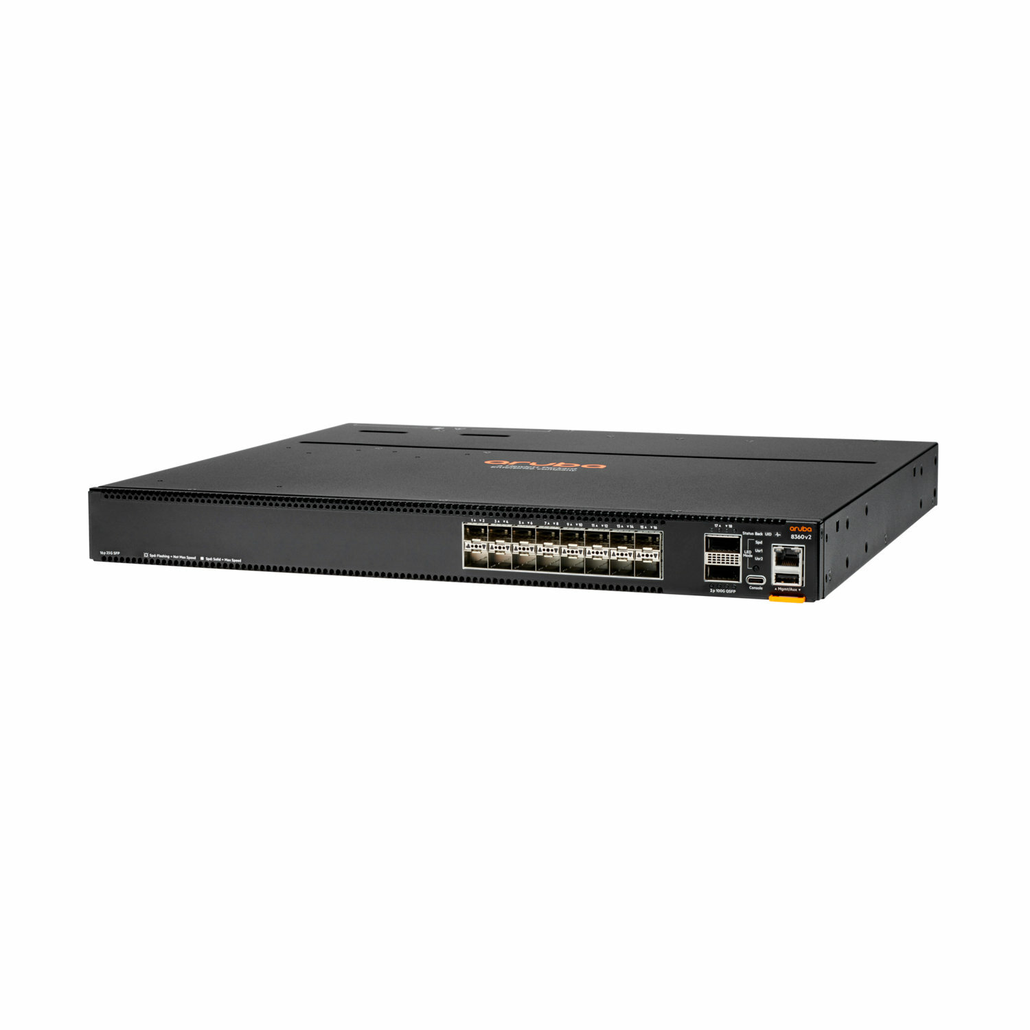 HPE Aruba CX 8360-16Y2C V2 - switch - 16 ports - managed - rack-mountable