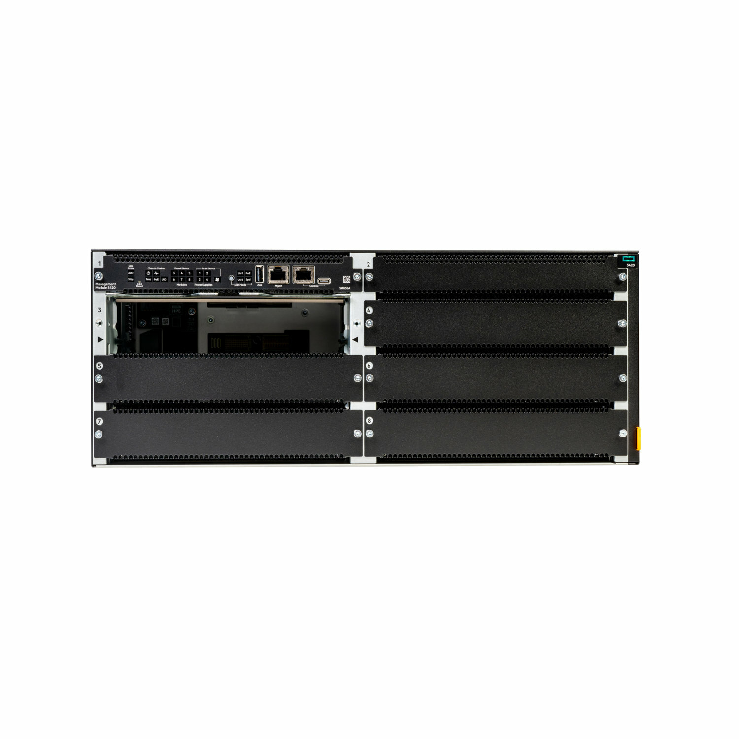 HPE Aruba Networking CX 5420 - switch - 6-slot - managed - rack-mountable