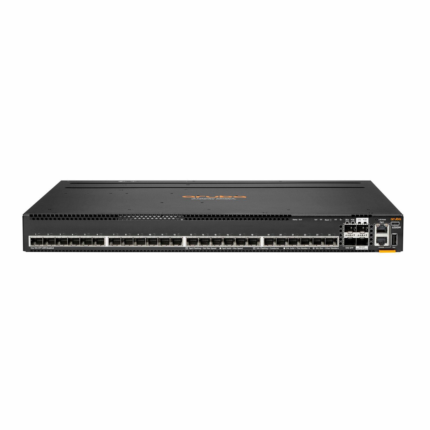 HPE Aruba 6300M 24p SFP+ LRM support and 2p 50G and 2p 25G MACsec ...