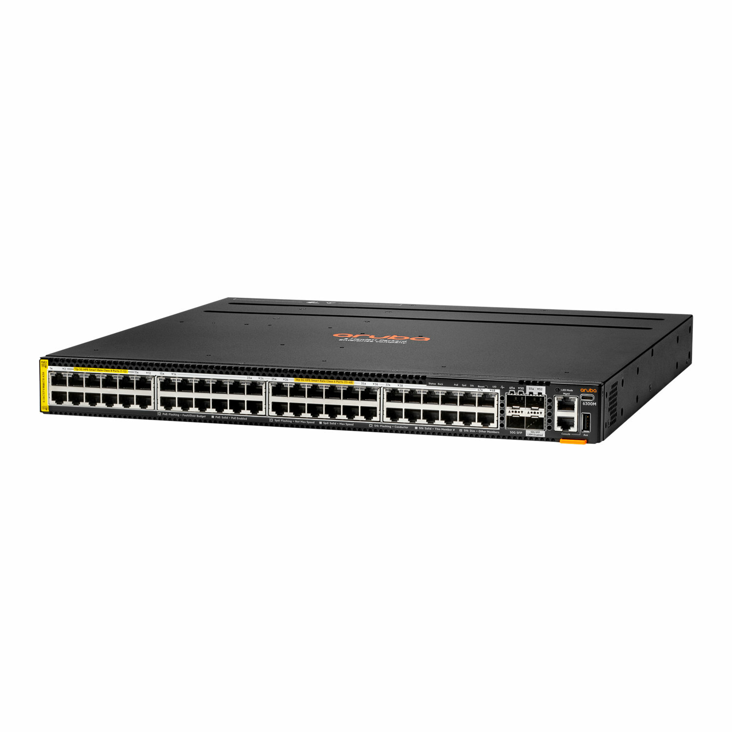 HPE Aruba 6300M - switch - 48 ports - managed - rack-mountable