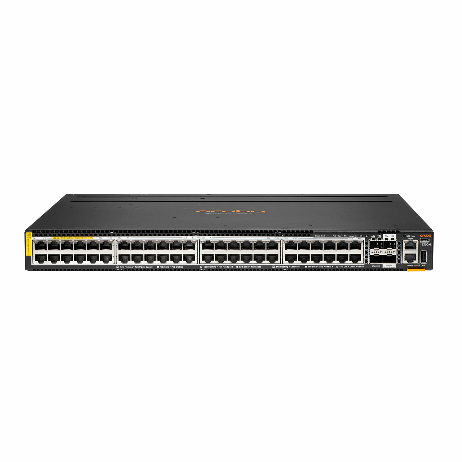 HPE Aruba 6300M - switch - 48 ports - managed - rack-mountable