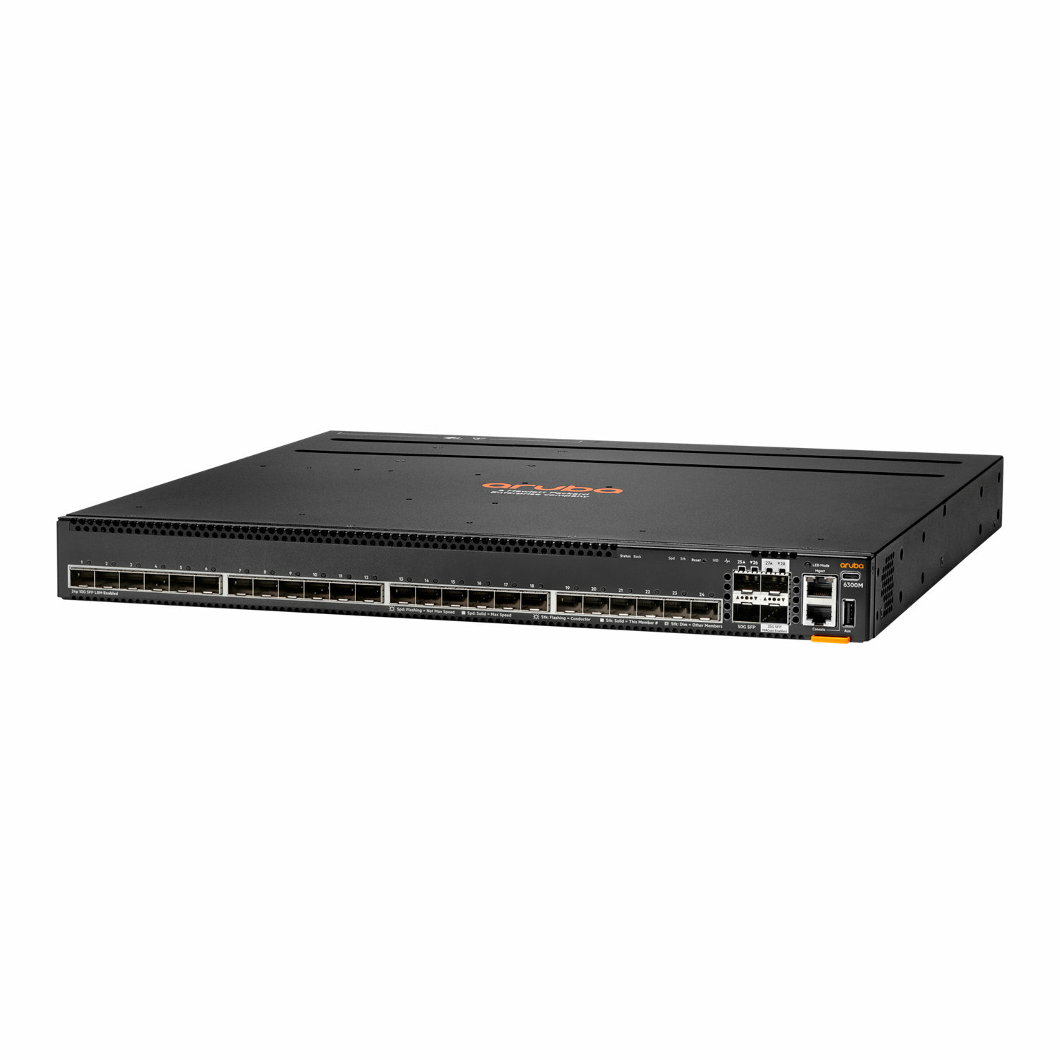 HPE Aruba 6300M 24p SFP+ LRM support and 2p 50G and 2p 25G MACsec ...