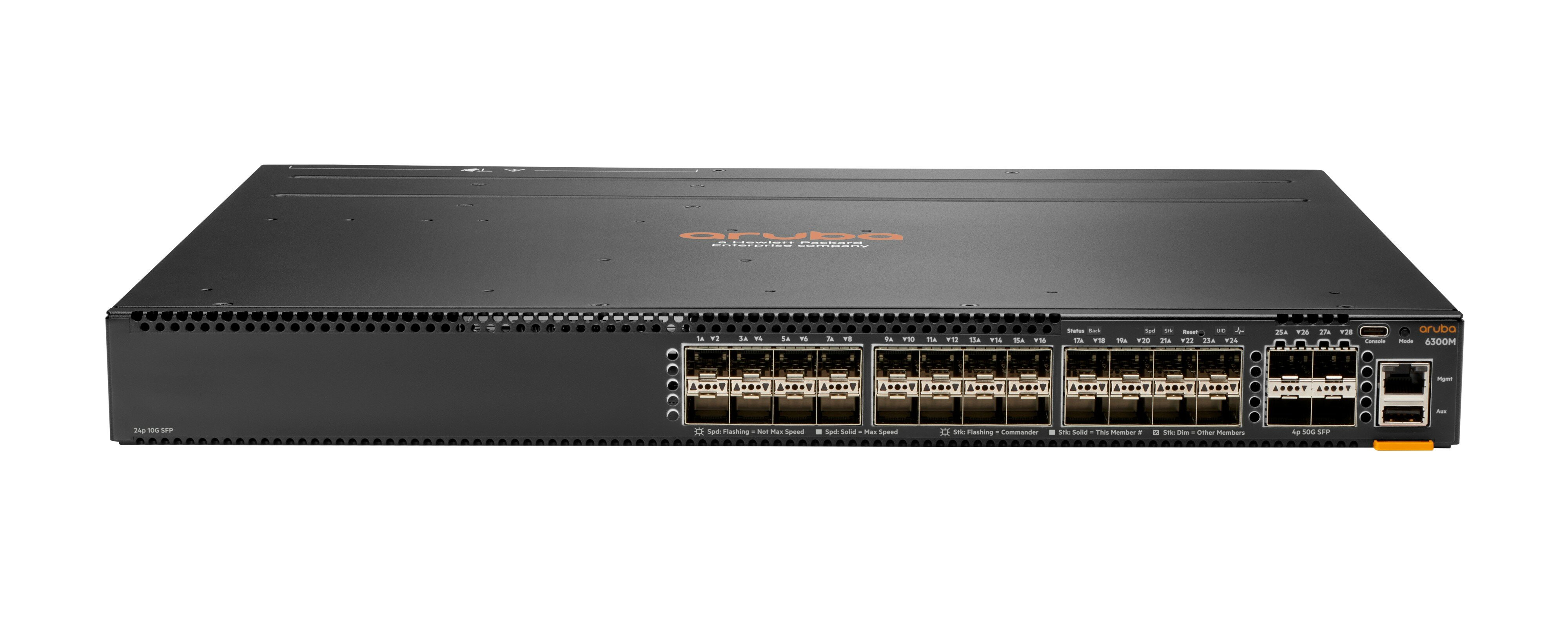 HPE Aruba 6300M - switch - 24 ports - managed - rack-mountable