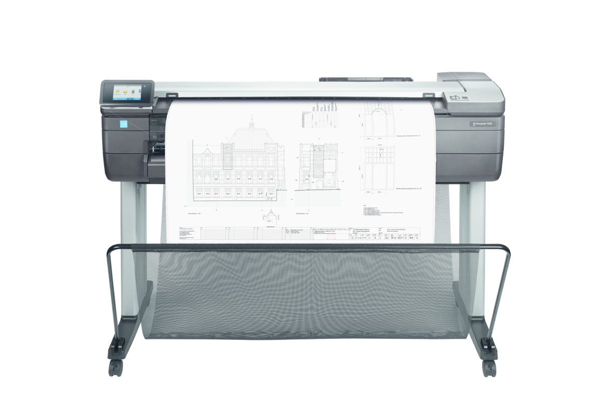 hp plotter t830