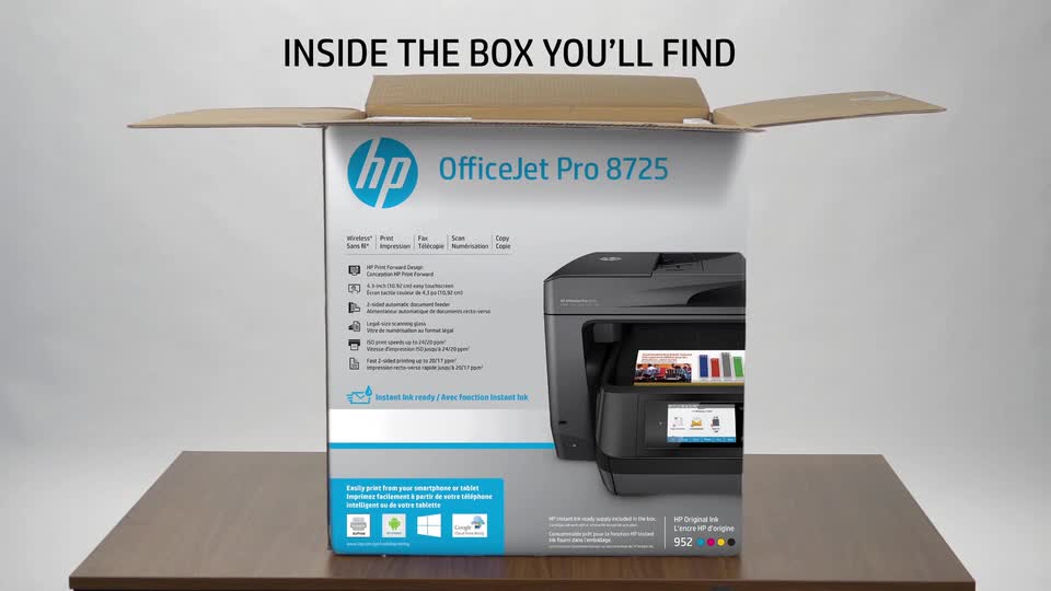 HP OFFICEJET PRO 8725 E-ALL-IN-ONE - POWER.dk