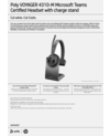 Poly Voyager 4310 - headset