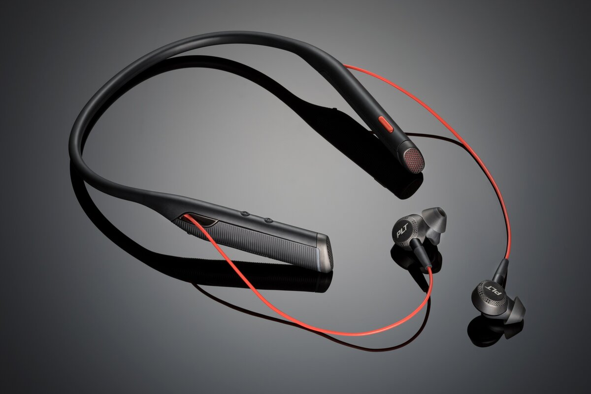 Poly Voyager 6200 - Headset - öronknopp - montering över örat ...