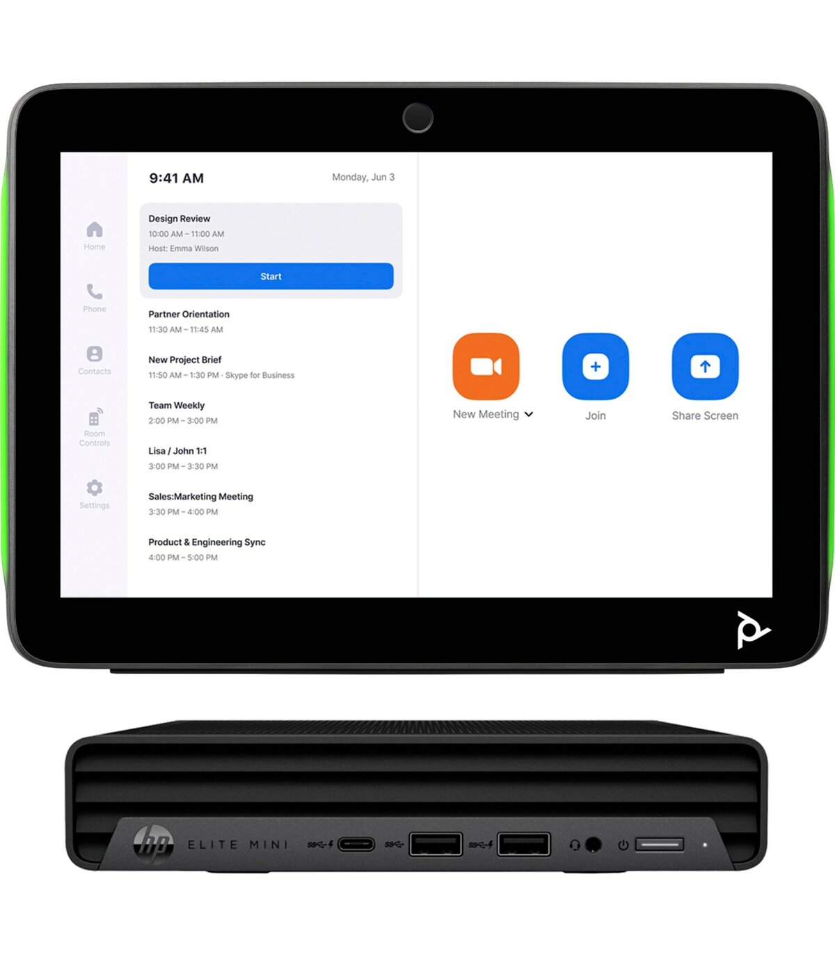Poly - Zoom Room - Base Kit - video conferencing kit