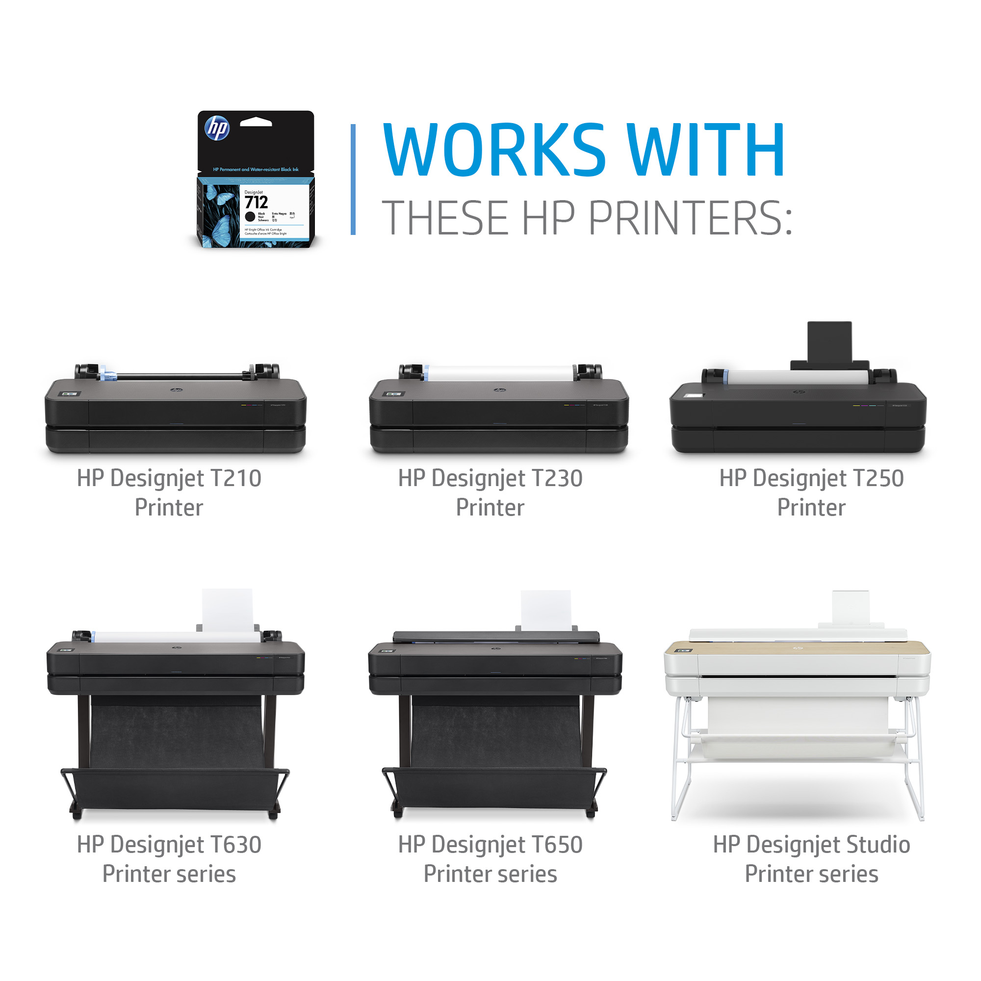 Product | HP 712 - 3er-Pack - Cyan - original - DesignJet - Tintenpatrone