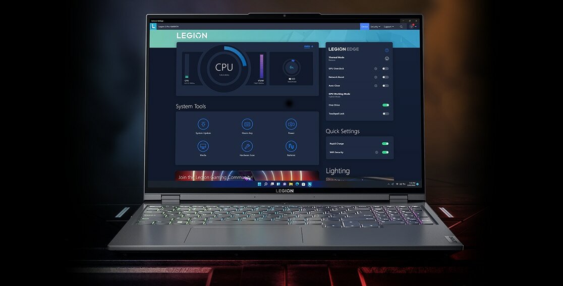 Lenovo Legion 5 Pro / 16" / WQXGA / Ryzen 7 6800H / 16GB / 1TB ...