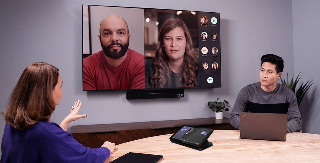 Lenovo ThinkSmart One - Video conferencing kit (touchscreen console ...