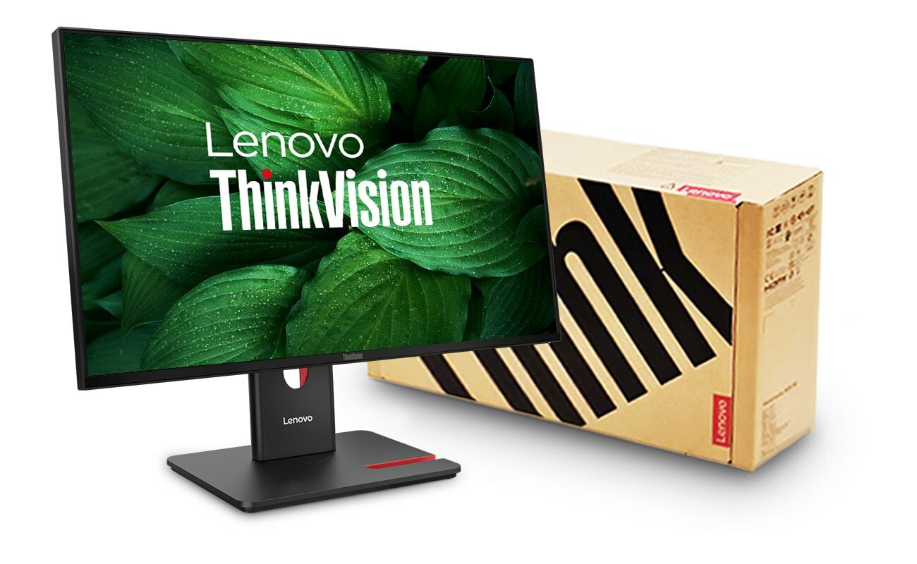 Lenovo ThinkVision T24-40 23.8" monitor - Full HD IPS display - 1920 x 1080