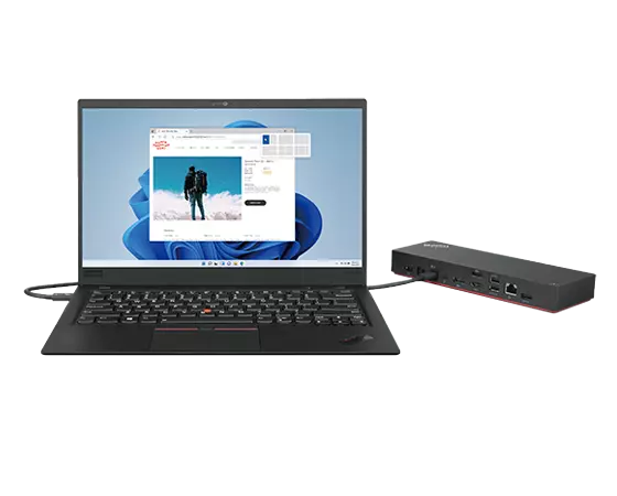 Lenovo ThinkPad Universal Thunderbolt 4 Dock - docking station ...