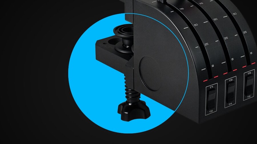 Logitech Flight Throttle Quadrant - Throttle - wired - for PC (945 ...