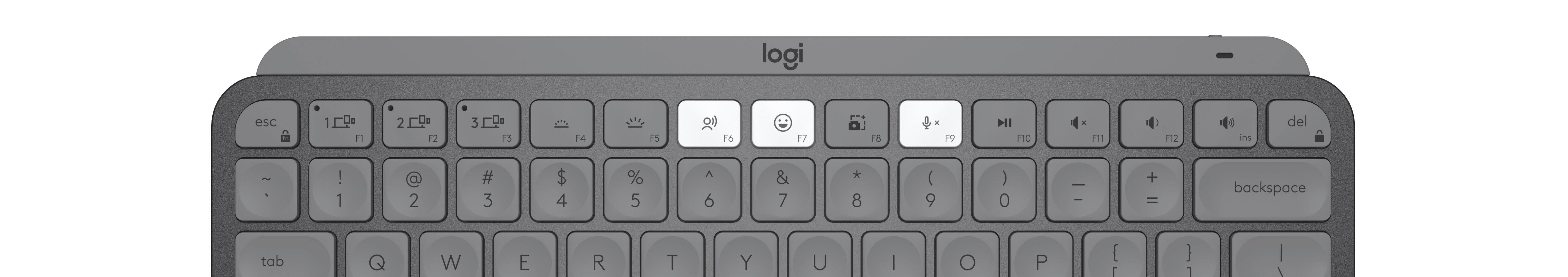 Logitech MX Keys Mini Minimalist Wireless Illuminated Keyboard ...