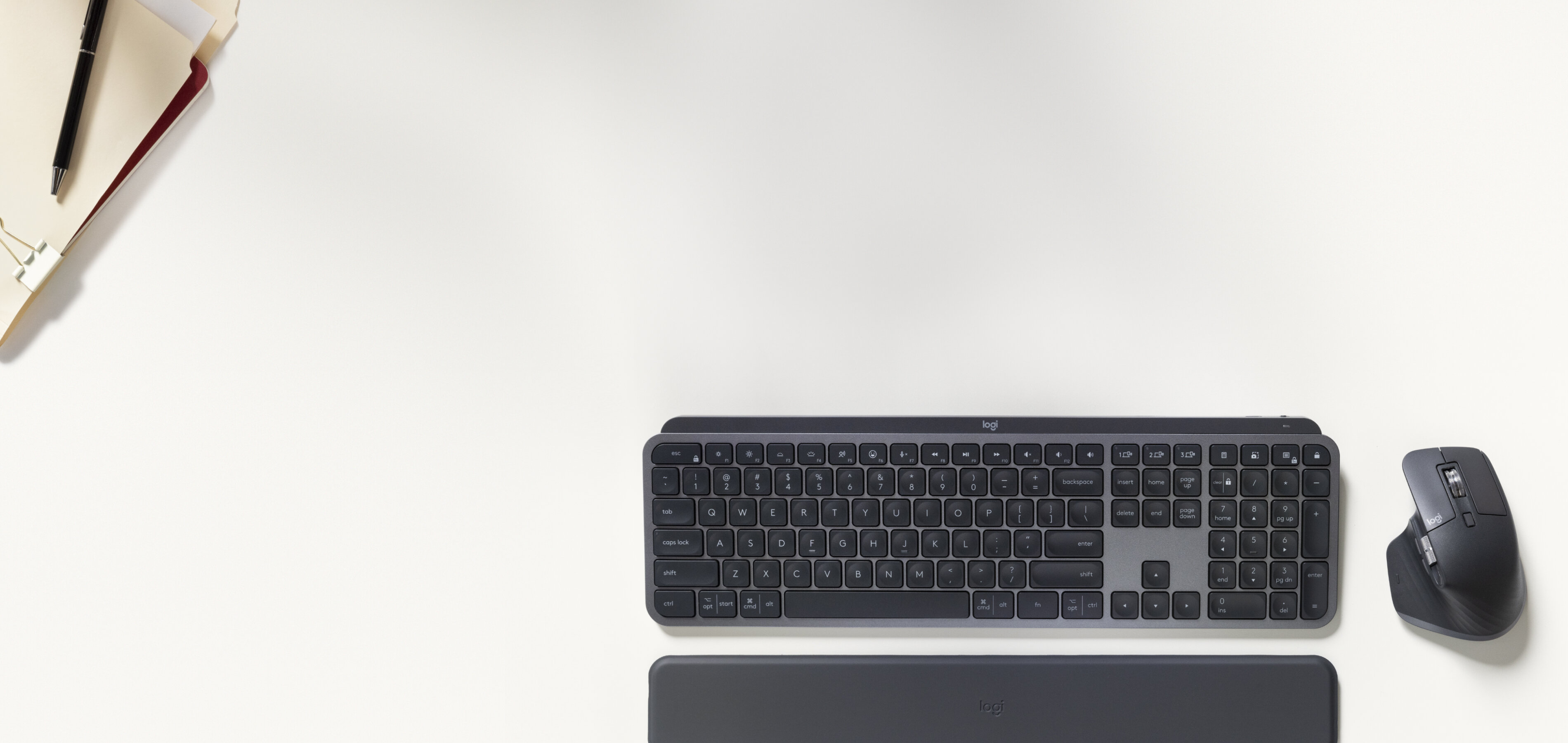 Logitech MX Keys Combo for Business - keyboard and mouse set - QWERTY ...