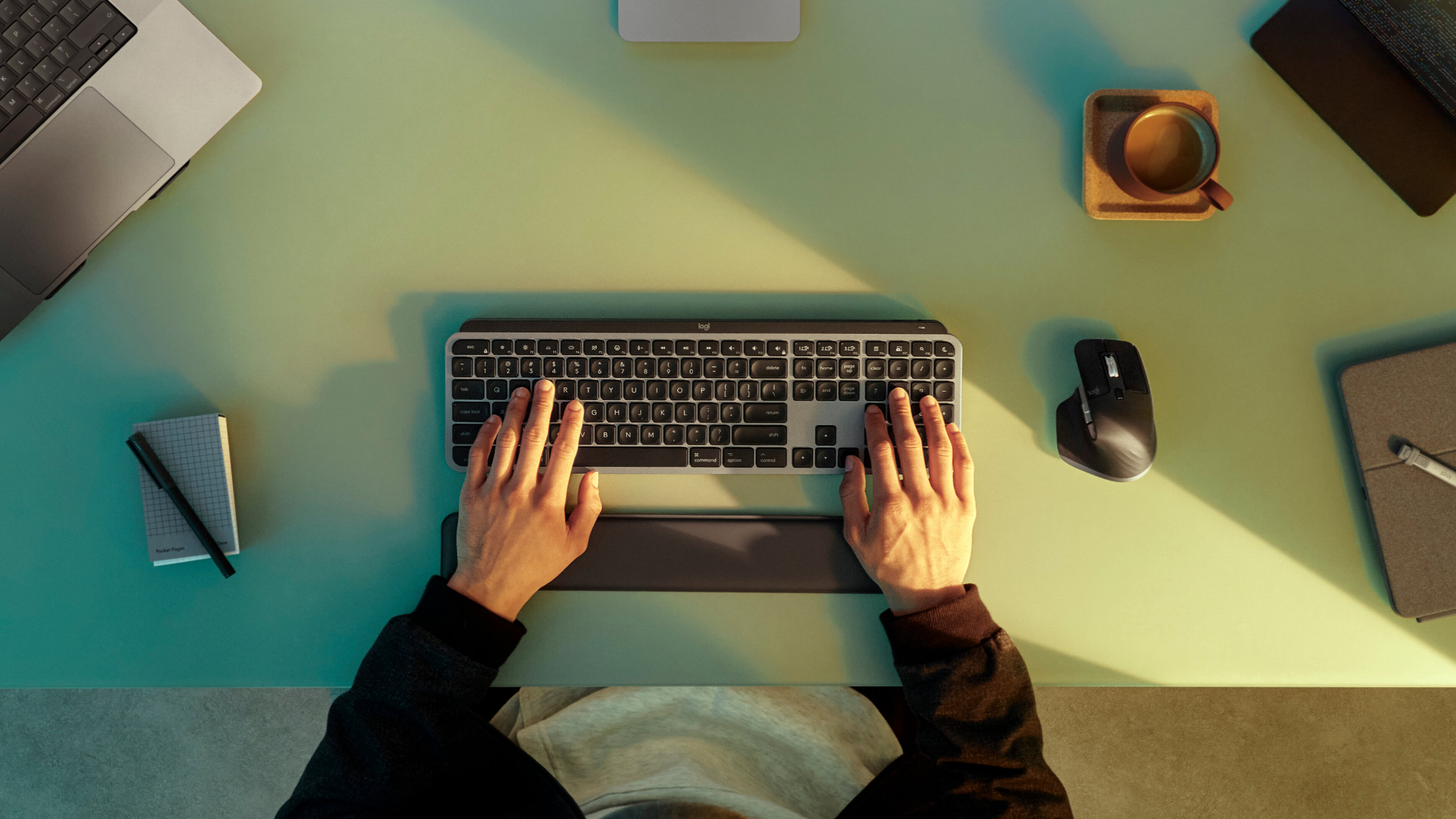 Logitech Master Series MX Keys S for Mac - Keyboard - full size ...