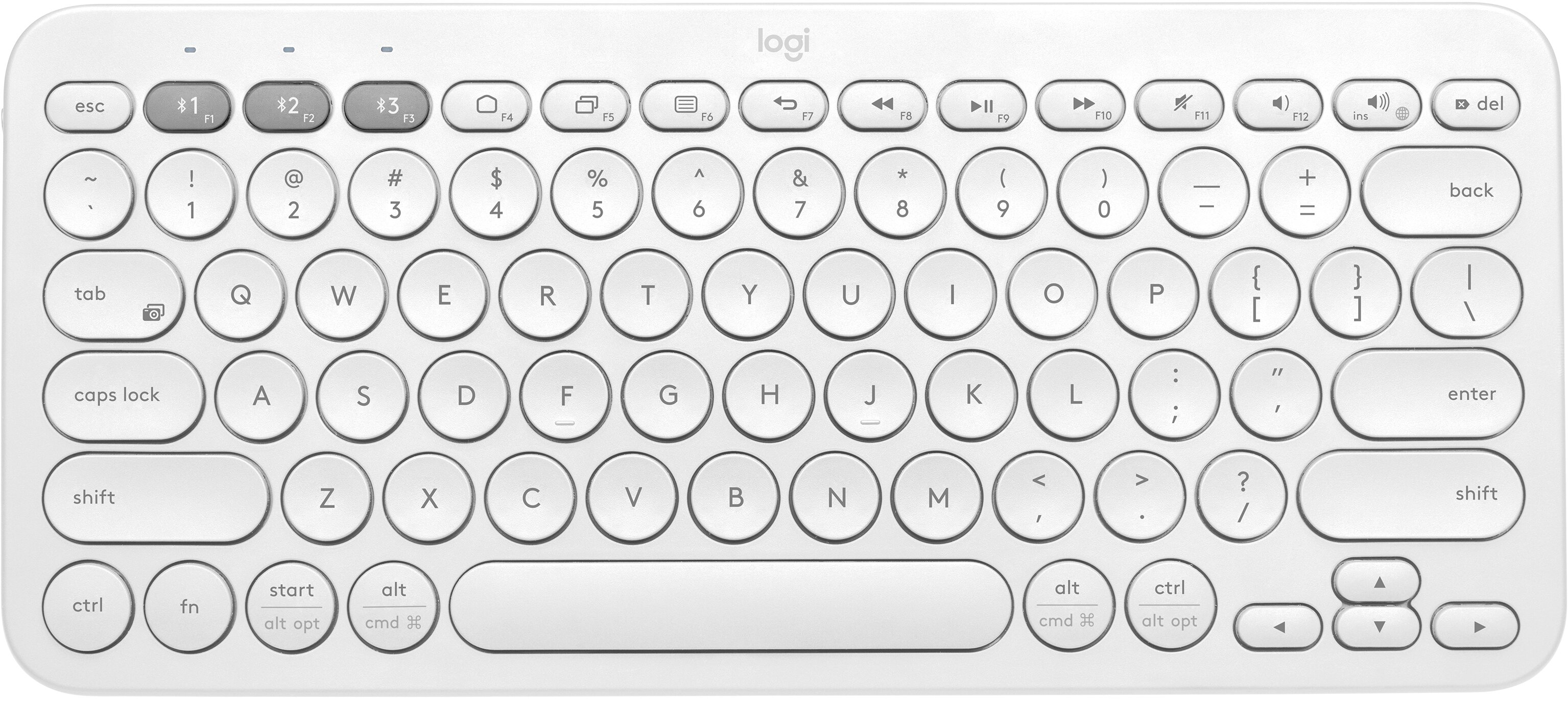 Logitech K380 - Keyboard - wireless - Bluetooth - QWERTY - Dutch ...