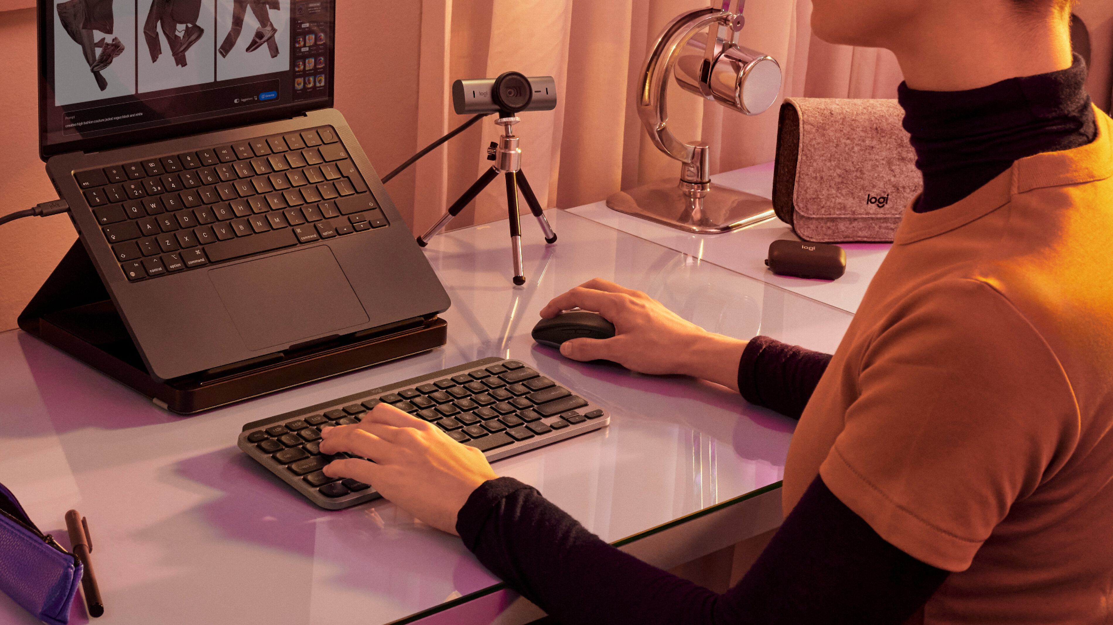 Logitech Master Series MX Keys Mini for Mac - Keyboard - compact ...