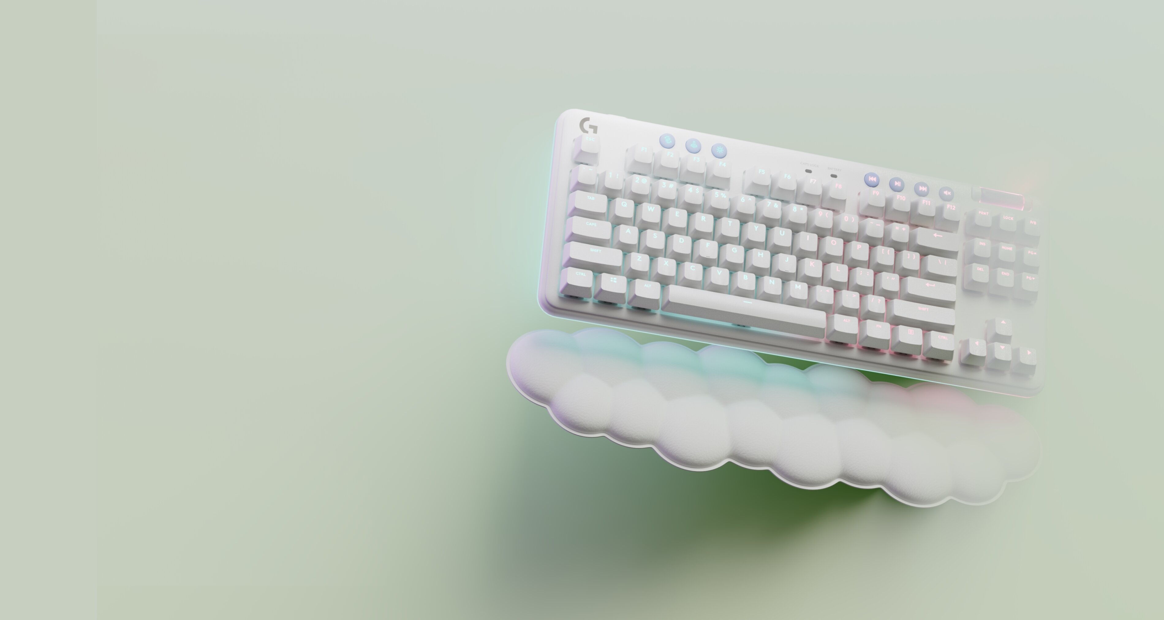 Logitech G G715 - Keyboard - tenkeyless - backlit - wireless ...