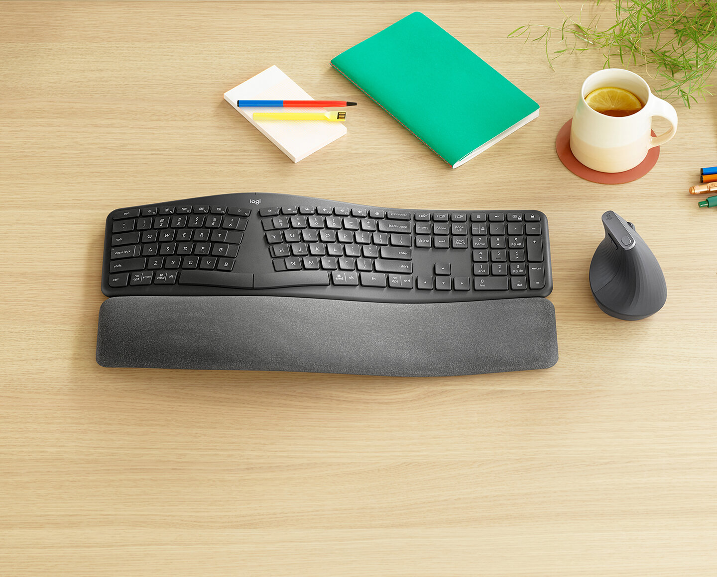 Product | Logitech ERGO K860 - keyboard - QWERTY - US International ...