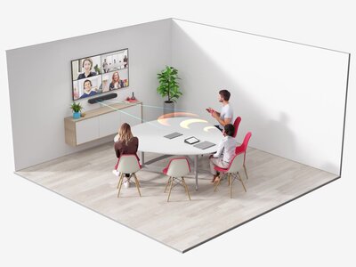 Logitech Rally Bar Mini - Video conferencing device - Zoom Certified ...