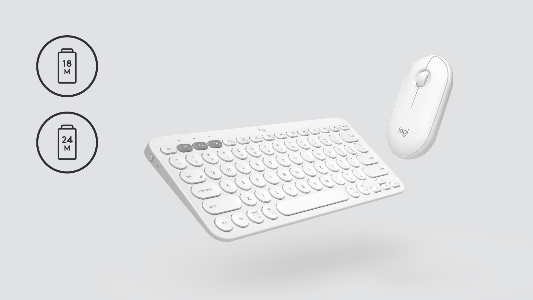 Logitech K380 Multi-Device Bluetooth Keyboard - Keyboard - wireless ...