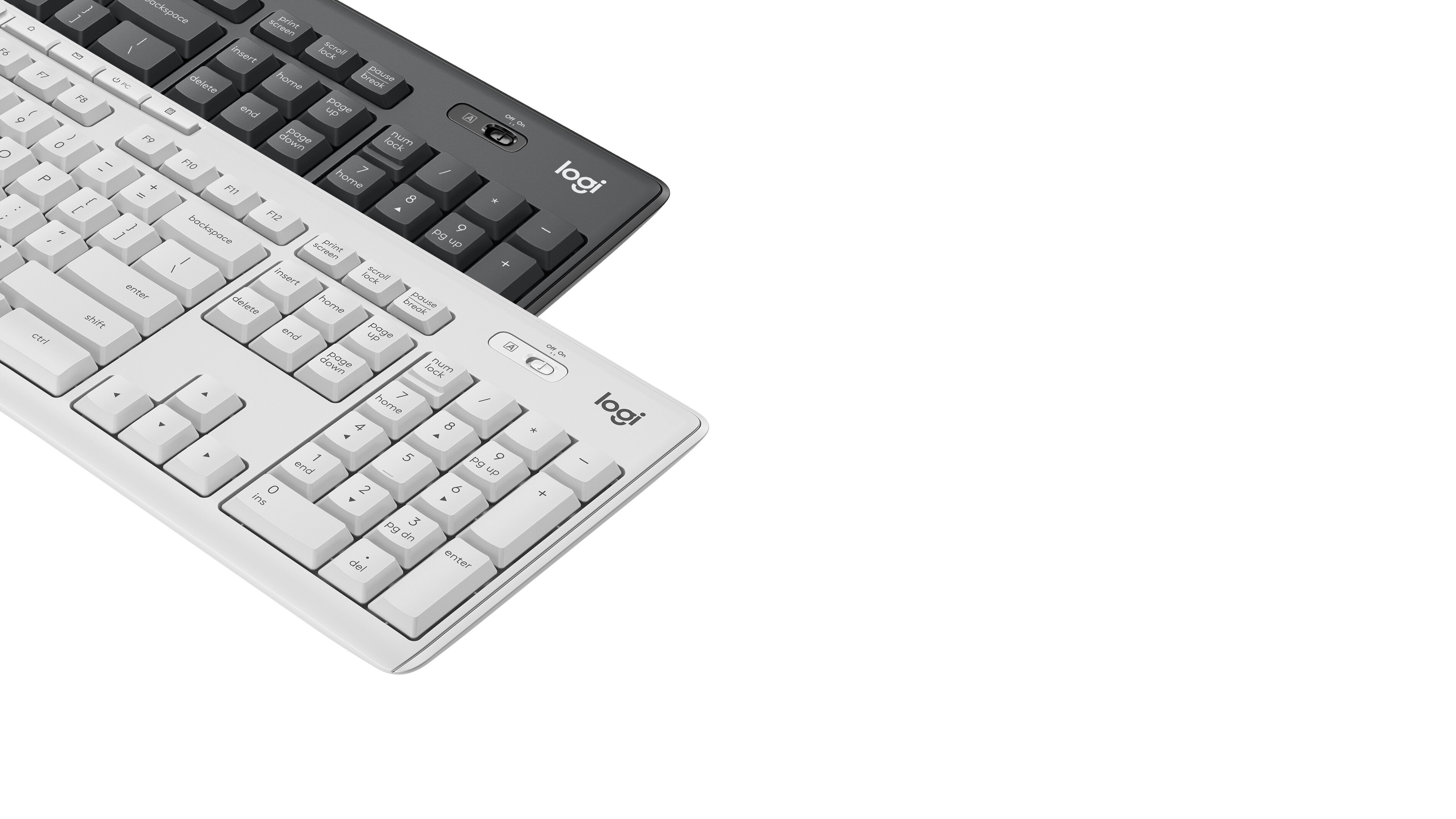 Logitech Mk295 Silent Keyboard And Mouse Set Wireless 2 4 Ghz Us International